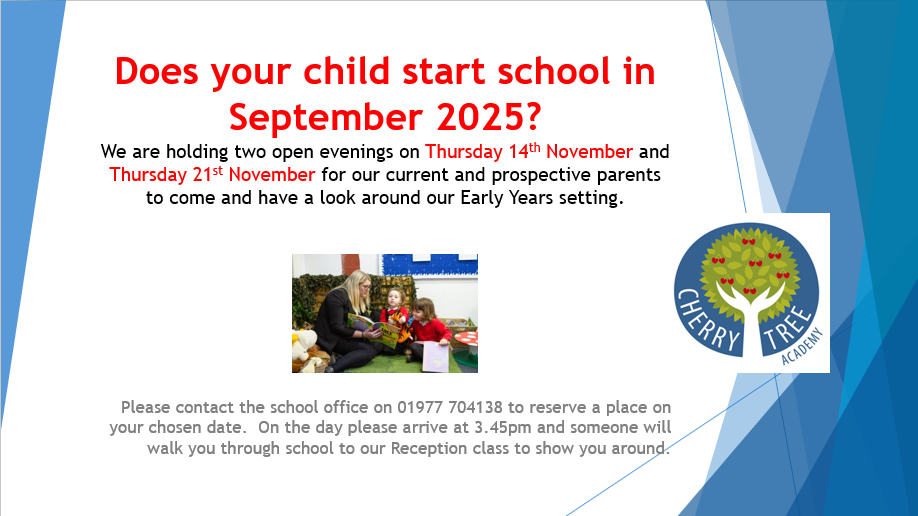 Letters - Cherry Tree Academy